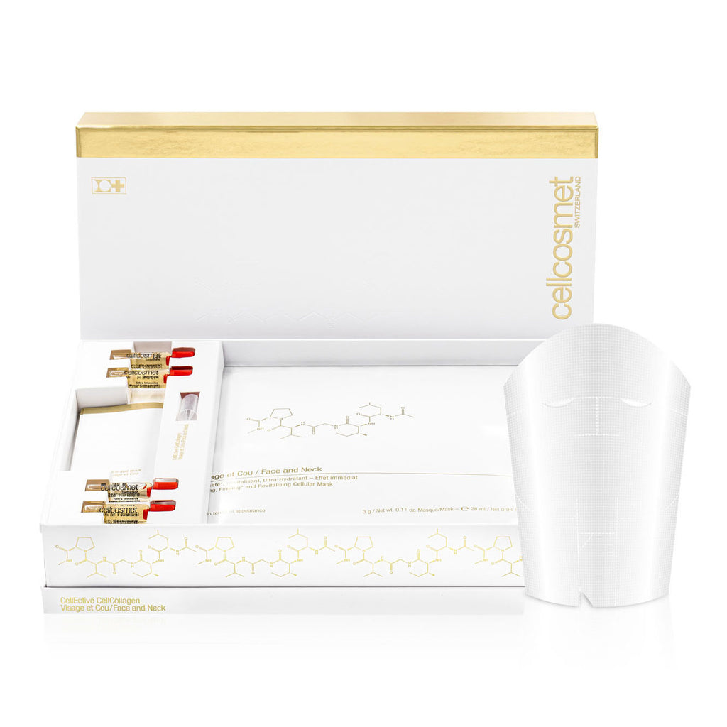 CellCollagen Face & Neck Mask: Advanced Collagen Care | Cellcosmet